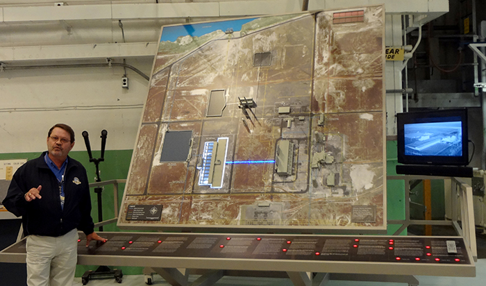 Hanford 100-B Area Model - Nuclear Museum