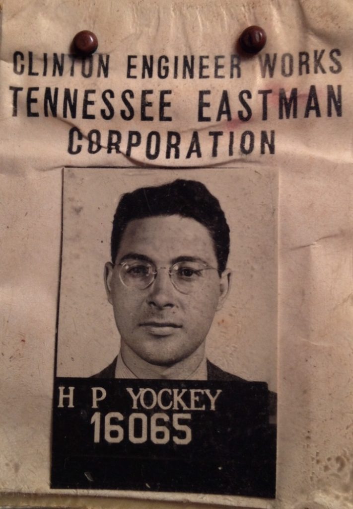 Hubert P. Yockey - Nuclear Museum