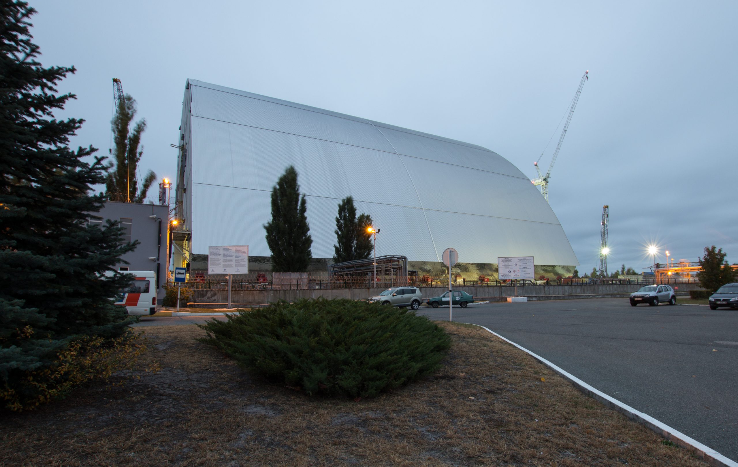 Chernobyl New Safe Containment Slid into Place - Nuclear Museum